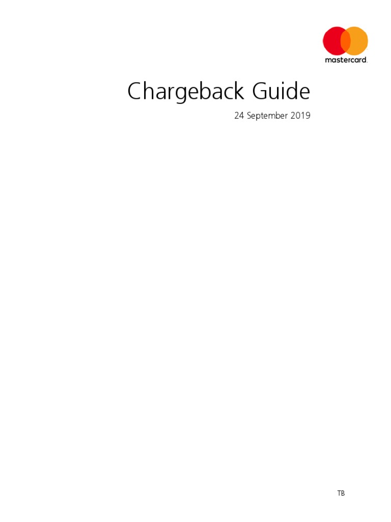 Chargeback Guide PDF | PDF | Credit Card | Debit Card