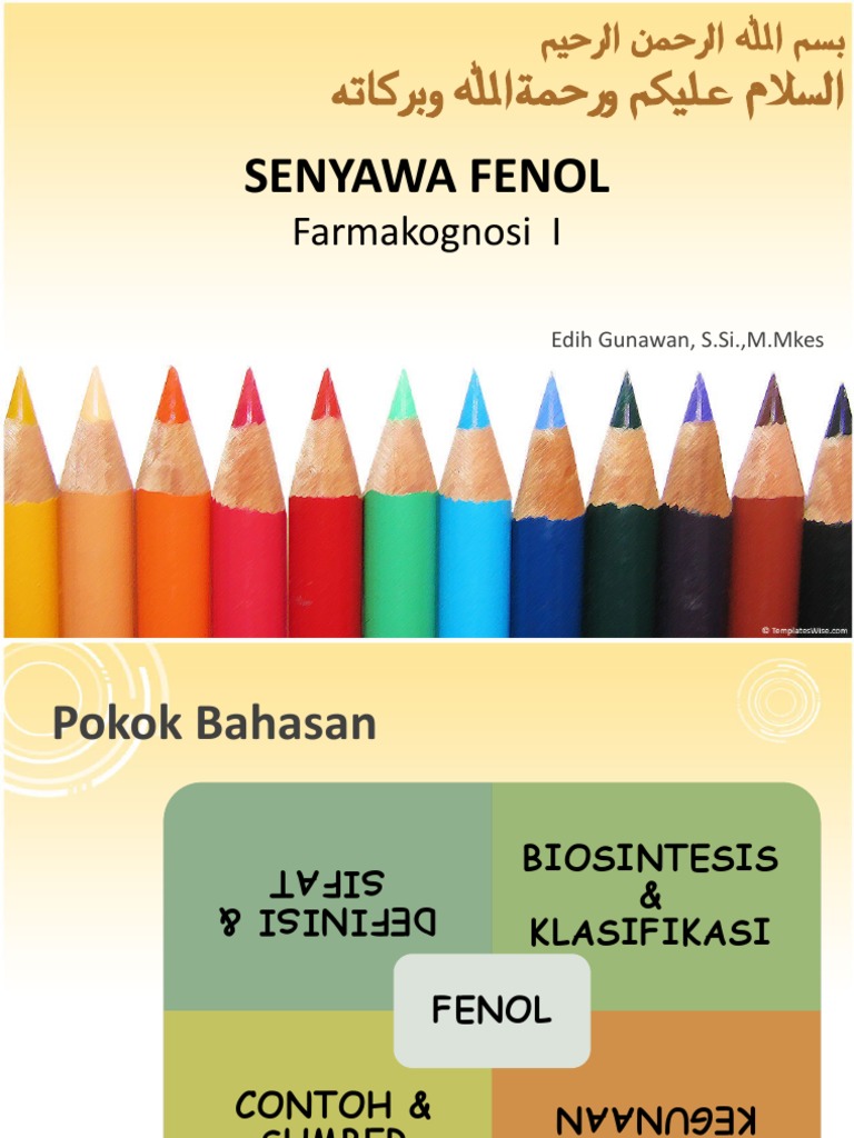 Senyawa Fenol: Definisi dan Kegunaan | PDF | Kesehatan Holistik | Sains ...