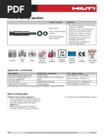 Hilti HDI-P TZ & HDI-TZ Technical Guide | PDF | Concrete | Strength Of ...
