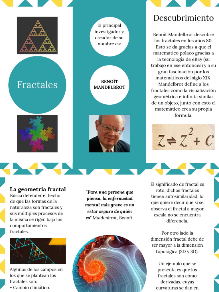 Fractales | PDF | Fractal | Dimensión