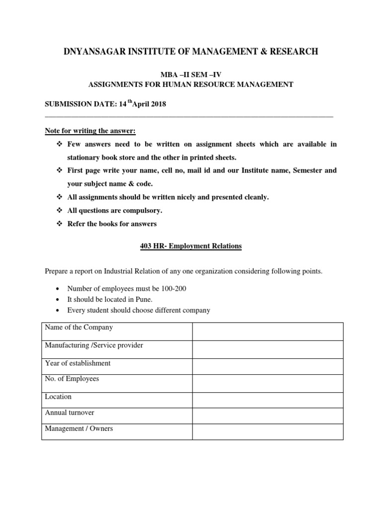 Dnyansagar Institute of Management & Research | PDF | Competence (Human ...