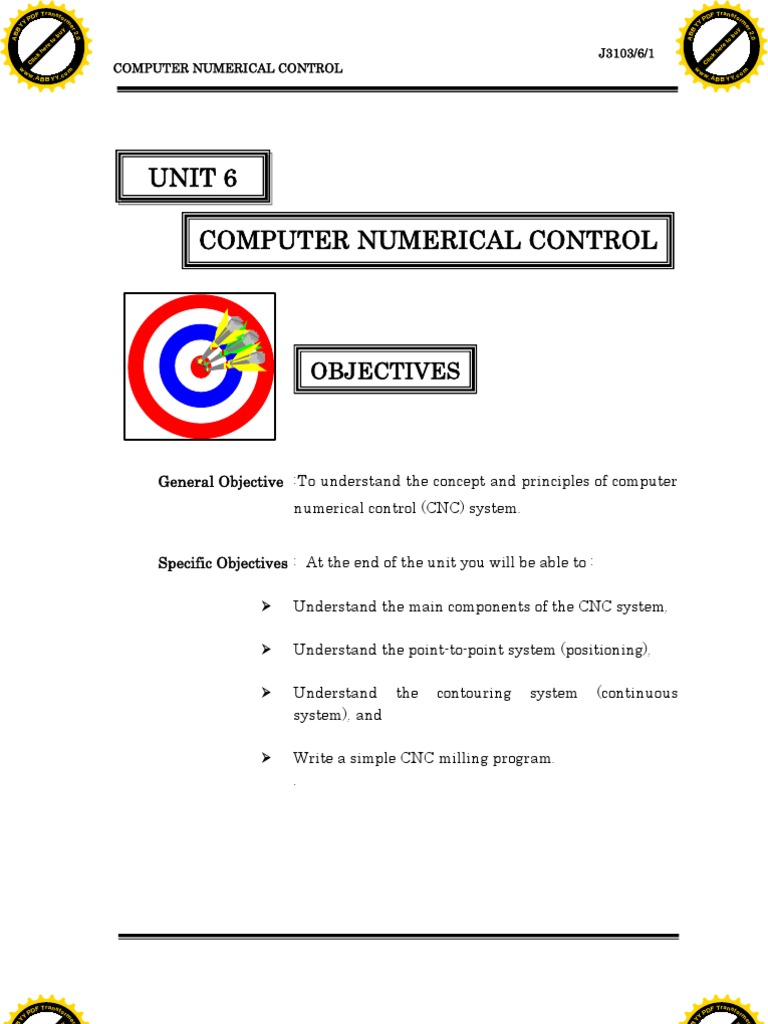 Understanding Computer Numerical Control | PDF | Numerical Control ...