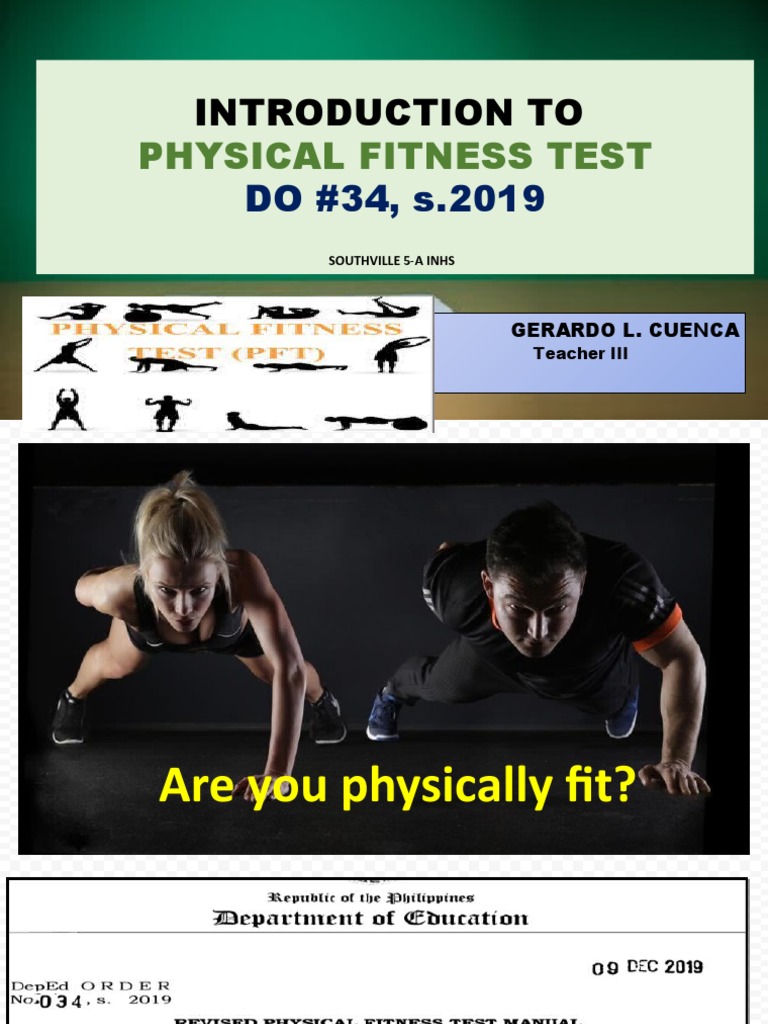 Physical Fitness Test - Introduction | PDF