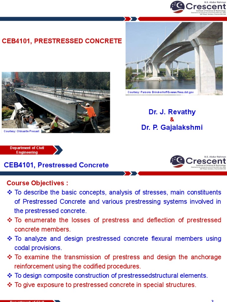 Prestressed Concrete | PDF | Prestressed Concrete | Deformation (Engineering)