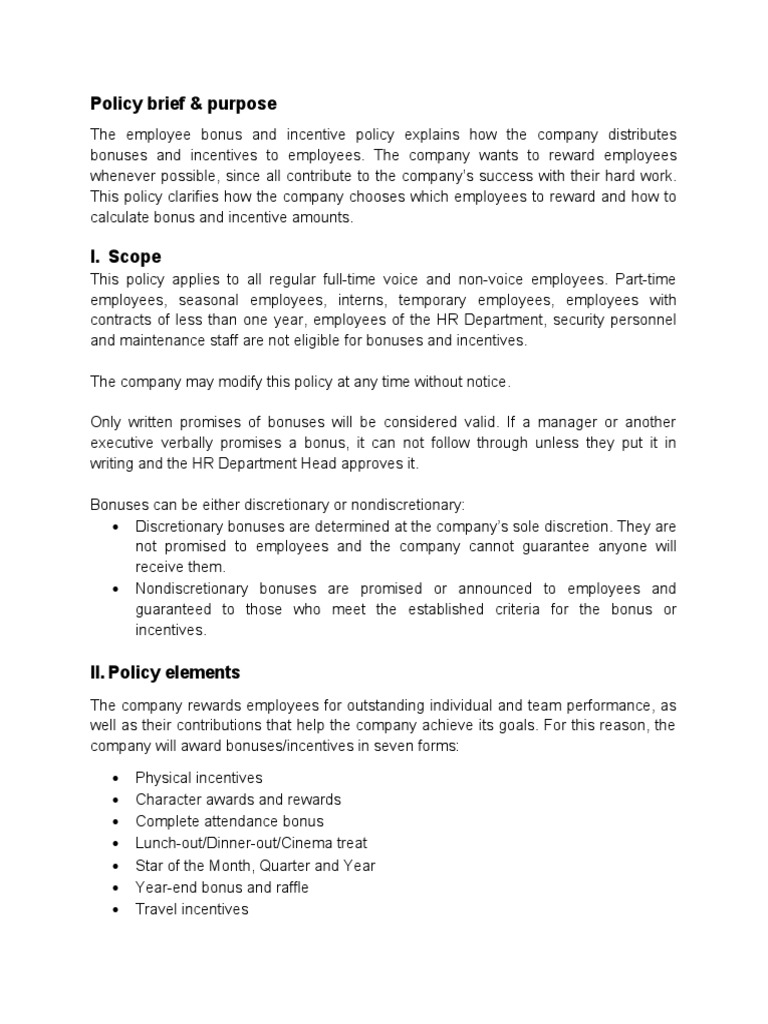 Employee Motivation Sample | PDF | Incentive | Employment