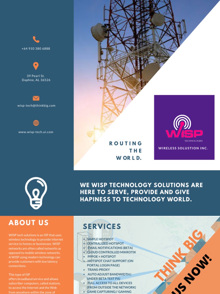 Witech Brochure | PDF | Internet Service Provider | Computer Network