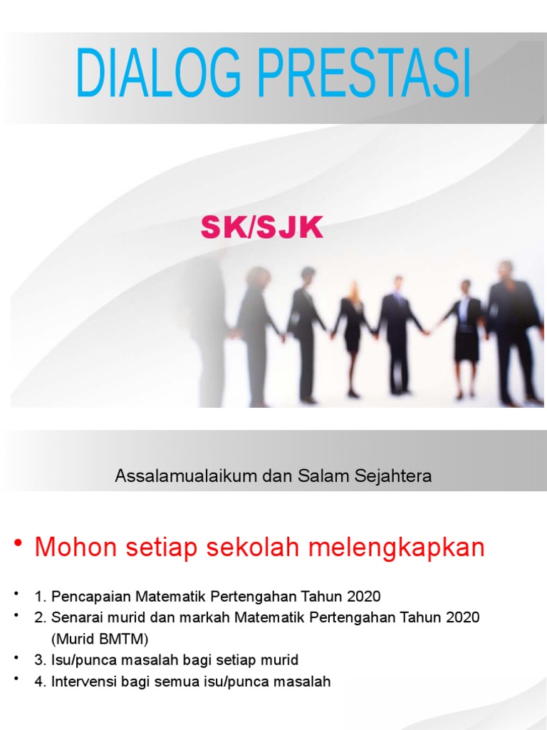 Dialog Prestasi Tahun 2020 Matematik | PDF