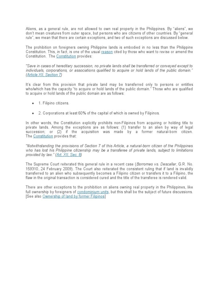 Reason Constitution: Article XII, Section 7 | PDF