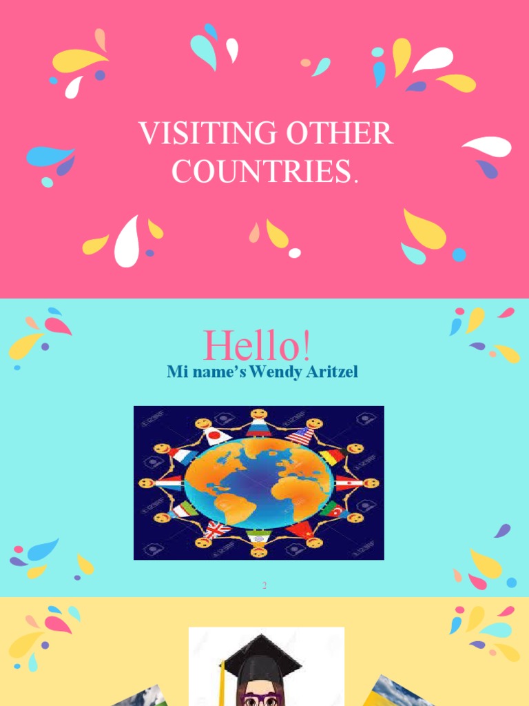 Visiting Other Countries | PDF | Color | Blue