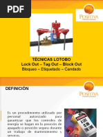Formato Tarjeta de LOTO | PDF | Ingeniería mecánica | Ingenieria Eléctrica