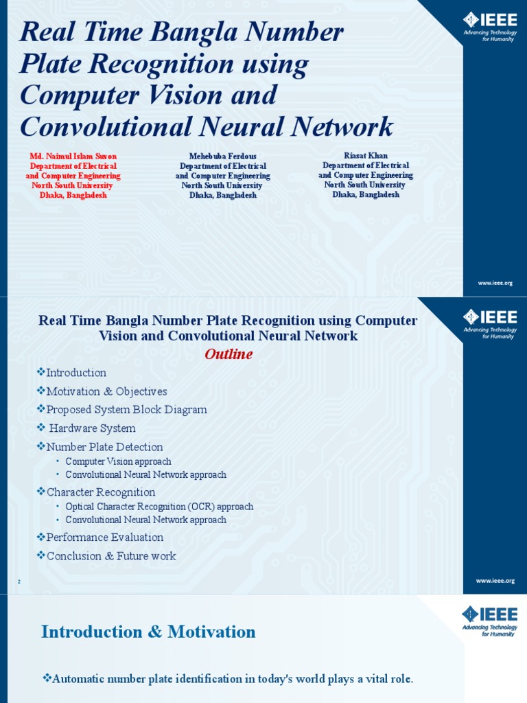 Real Time Bangla Number Plate Recognition Using Computer Vision and Convolutional Neural Network ...