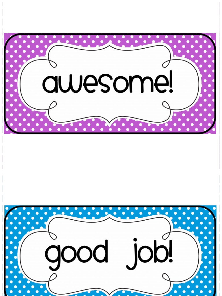 Behavior Clip Chart PDF | PDF