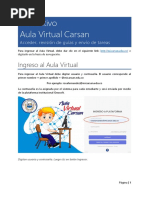 Tutorial Ingreso Al Campus Virtual, UCC Presencial | PDF