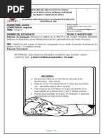 Plan de Clase LETRAS | PDF | Alfabeto | Sílaba