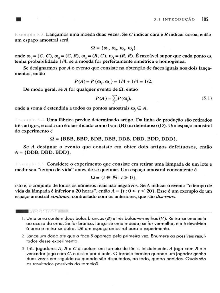 CAP 5 Bussab PDF | PDF