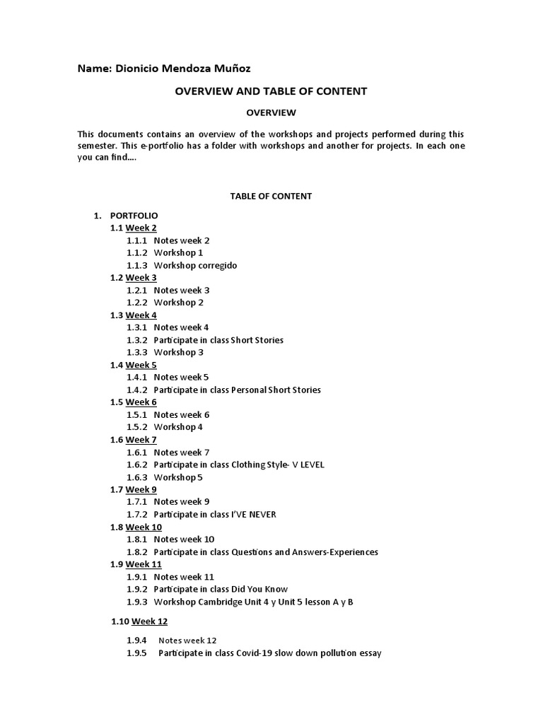 Overview and Table of Content | PDF | Teaching | Learning