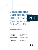 Valores de β-hCG en el Embarazo | PDF | Gonadotropina coriónica humana | El embarazo