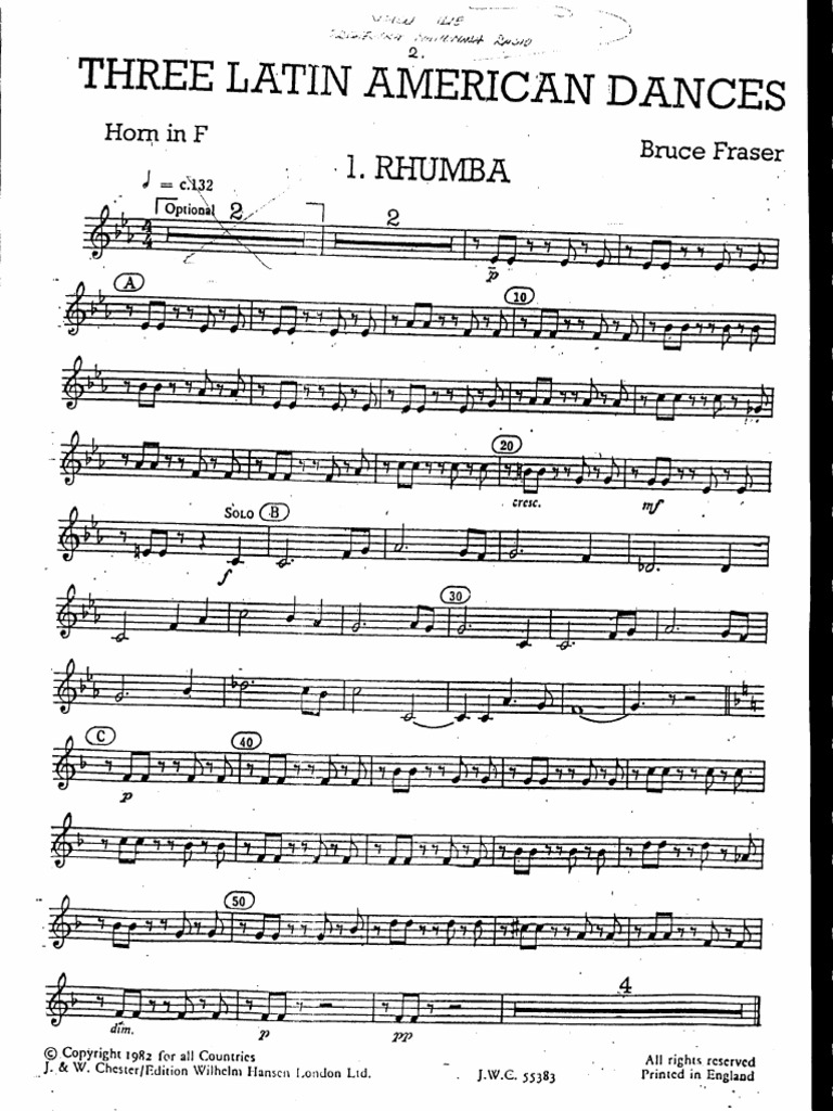 Three Latin American Dances PDF | PDF