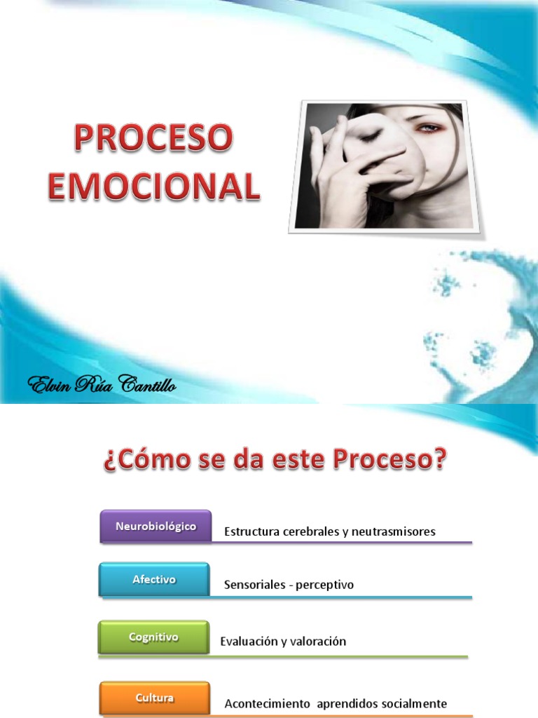 Proceso Emocional PDF | PDF | Las emociones | Percepción