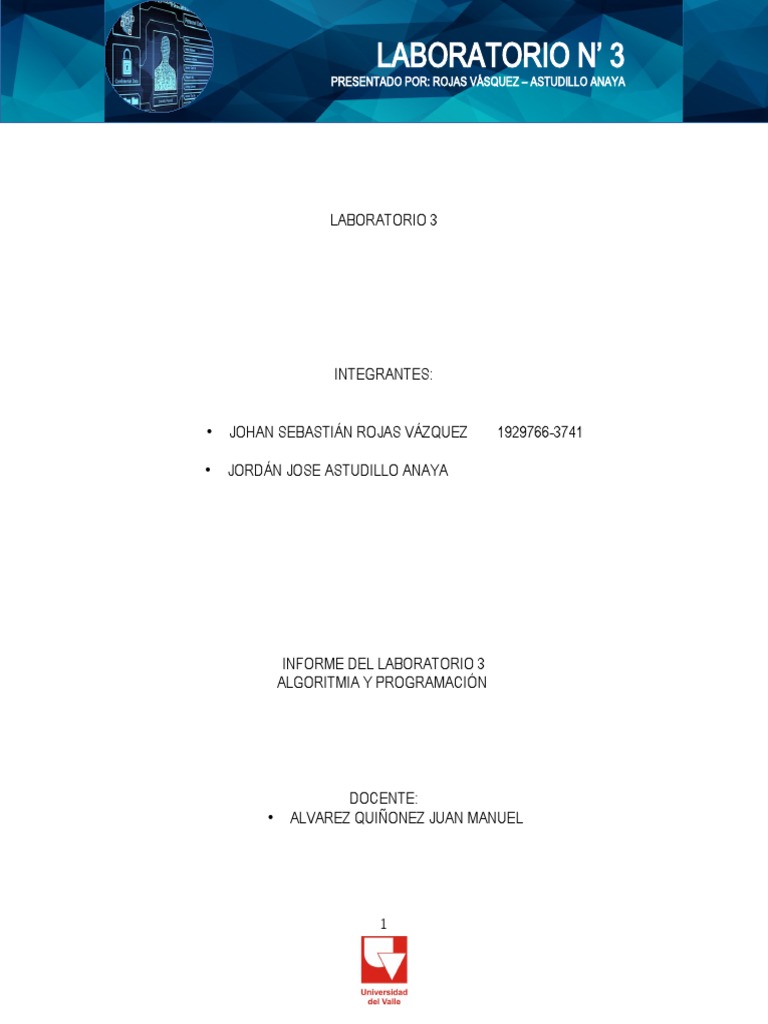 INFORME GUIA - Odt | PDF | Algoritmos | Ingeniería de software