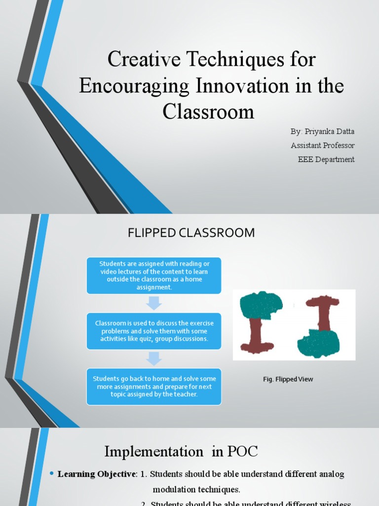 Encouraging Student Engagement and Creativity Through Flipped Learning and Active Learning ...