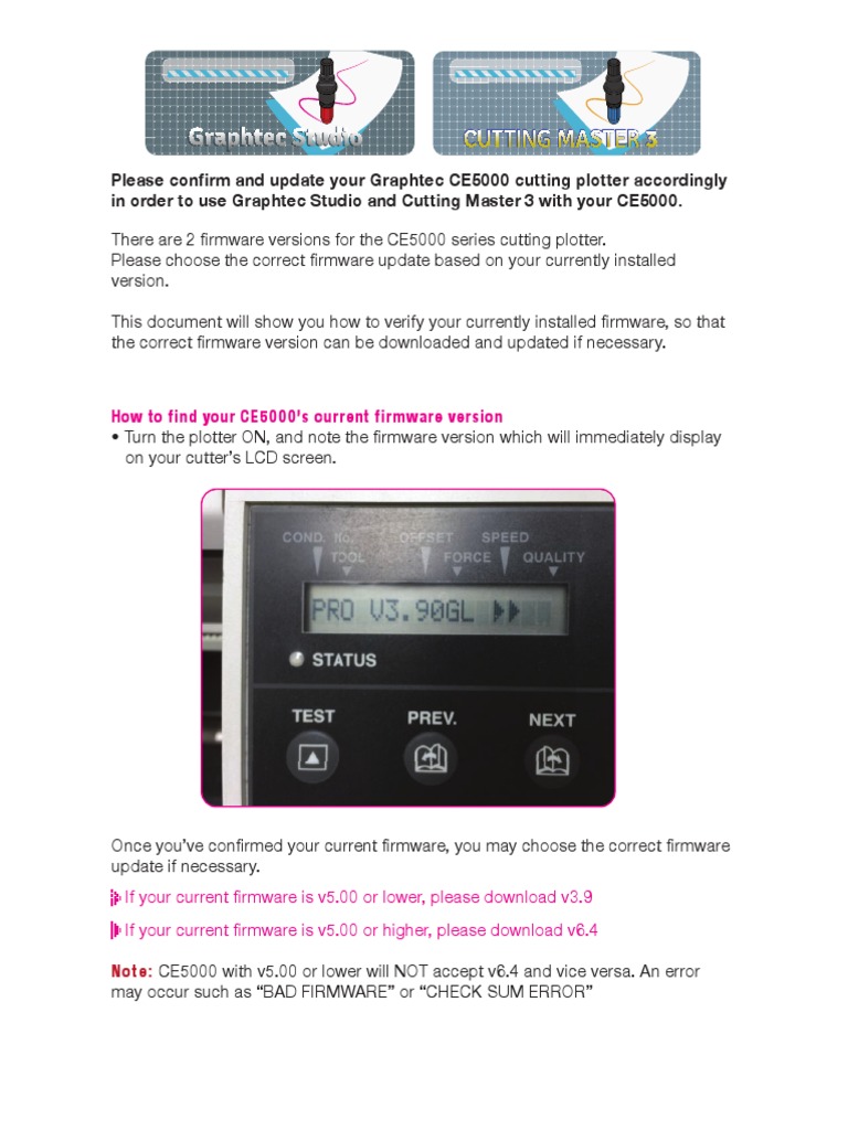 CE5000 Firmware Update Guide | PDF | Computers | Technology & Engineering