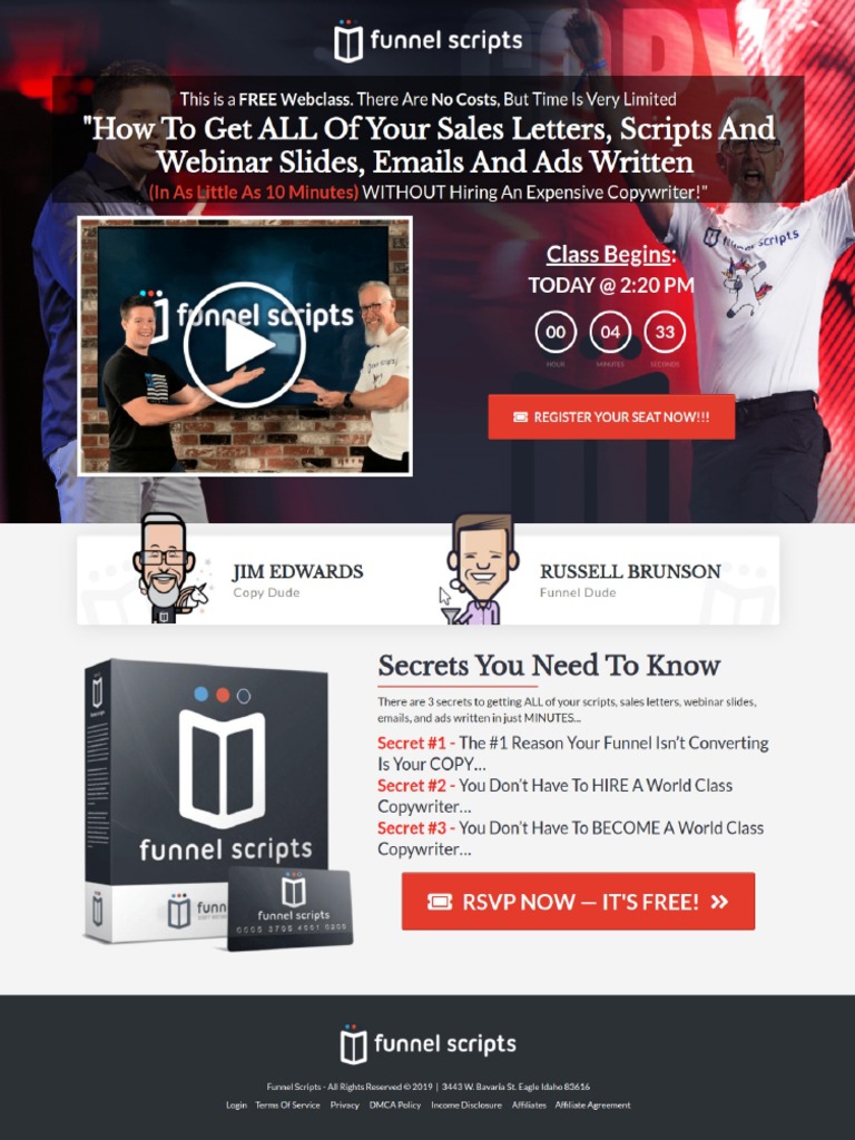 FunnelScripts Webinar - Jim Edwards | PDF