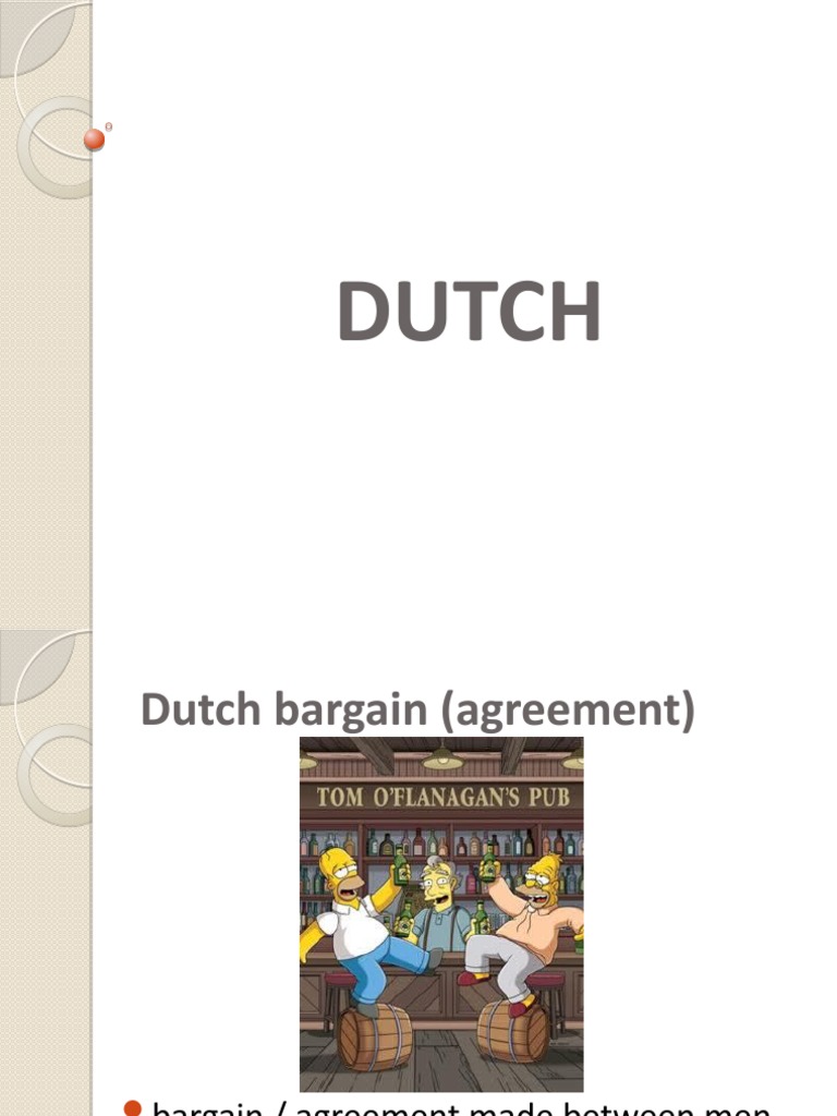 DUTCH Idioms | PDF | Beverages