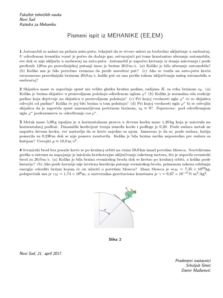 E1 Ispit 04 2017 Resenja | PDF
