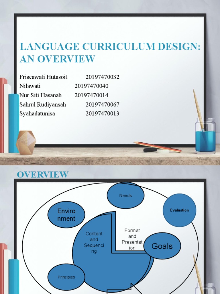 Group 1 Language Curriculum Design | PDF | Curriculum | Educational ...