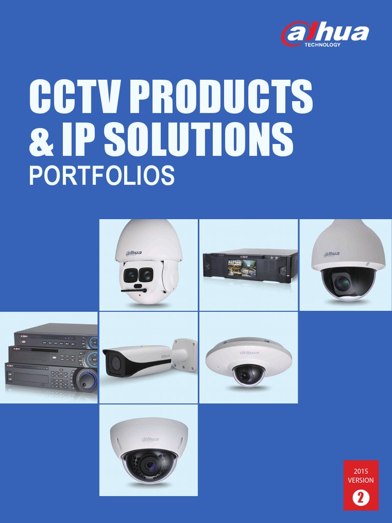 CCTV Products & Ip Solutions: Portfolios | PDF | Camera | Imaging