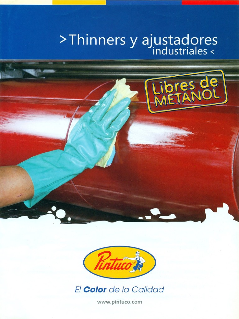 Thinners y Ajustadores Industriales Pintuco PDF | PDF
