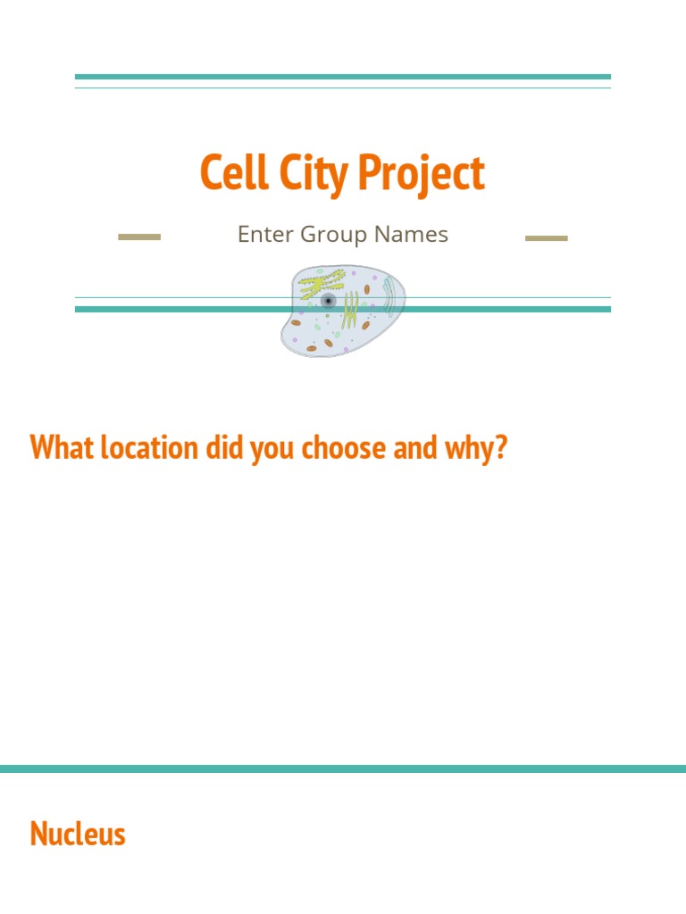 Cell City Project | PDF