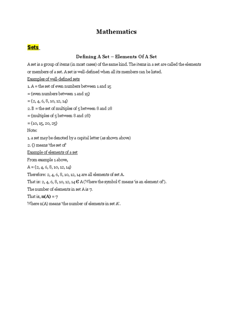Maths CXC Exam Notes CSEC | PDF | Fraction (Mathematics) | Area