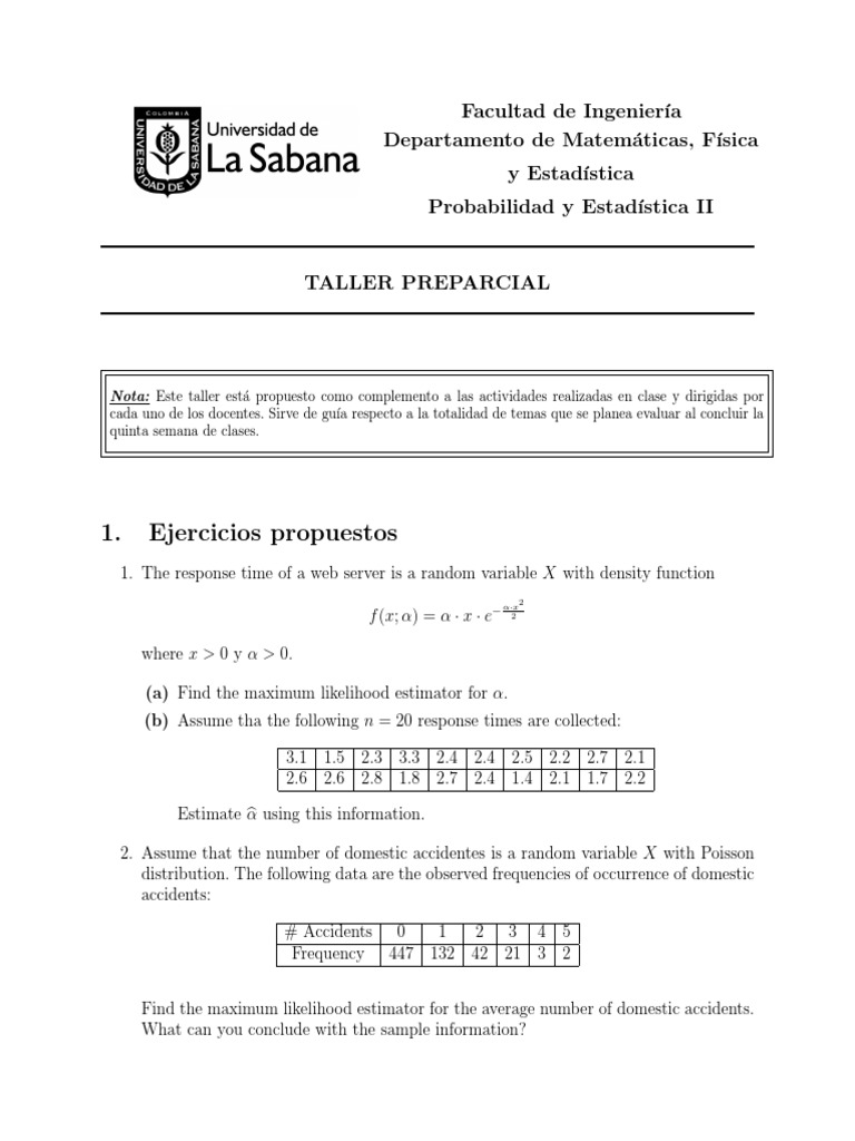 Ejercicios Propuestos | PDF | Normal Distribution | Confidence Interval
