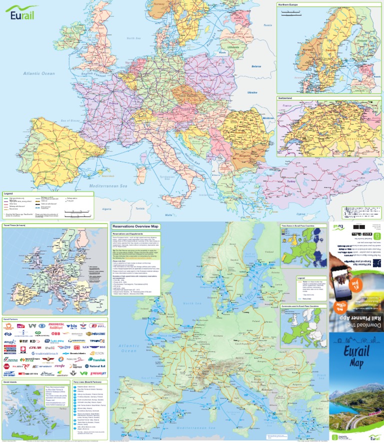 Eurail Map 2020 PDF | PDF