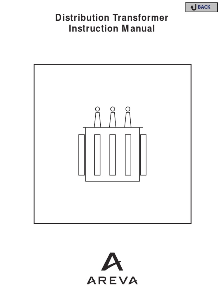 Areva Distribution Transformer Manual | PDF