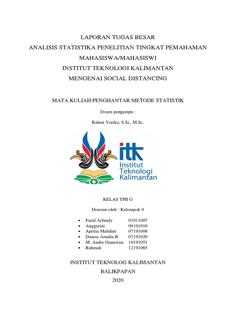 Laporan - Tubes PMS - Kelompok9 | PDF