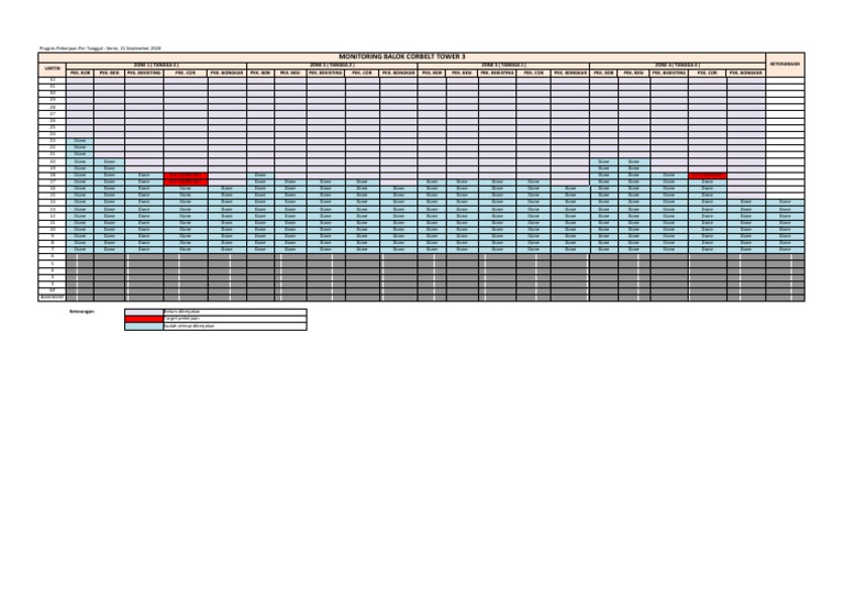 Monitoring Balok Corbel | PDF | Architectural Styles | Architectural Design