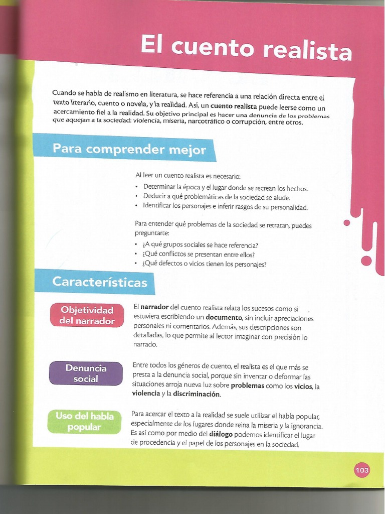 Cuento Realista PDF | PDF