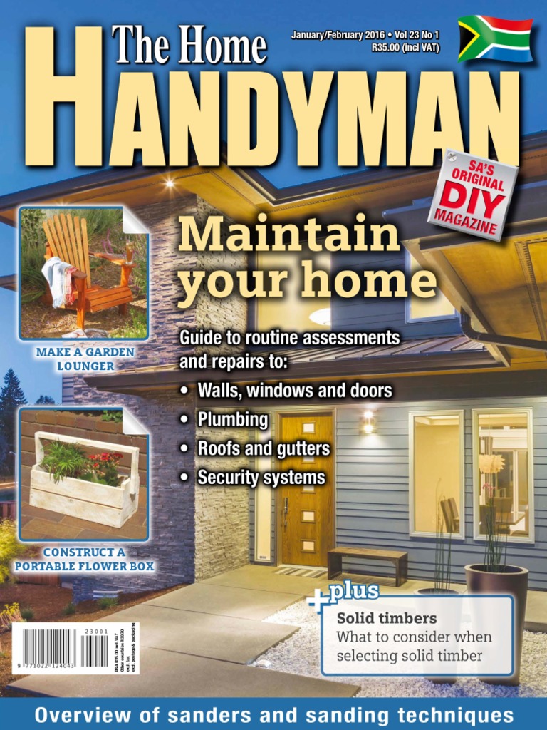 The Home Handyman 2016 01 02 PDF | PDF | Plaster | Roof