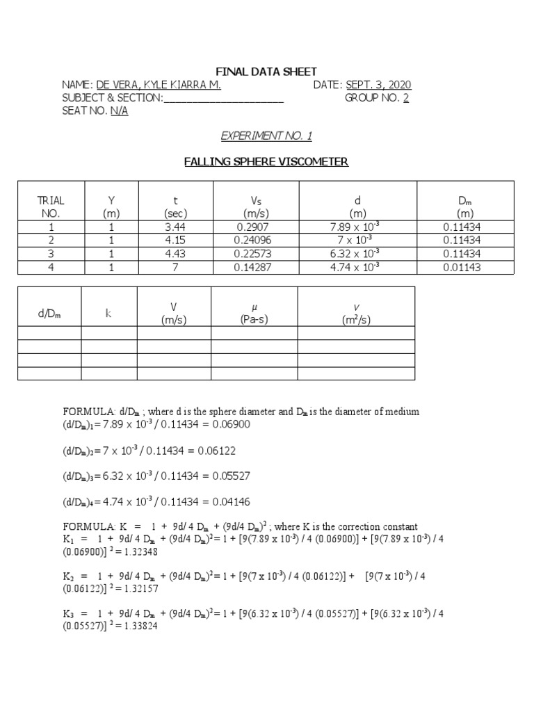 Final-Data-Sheet 2 | PDF | Visual Cortex | Senses