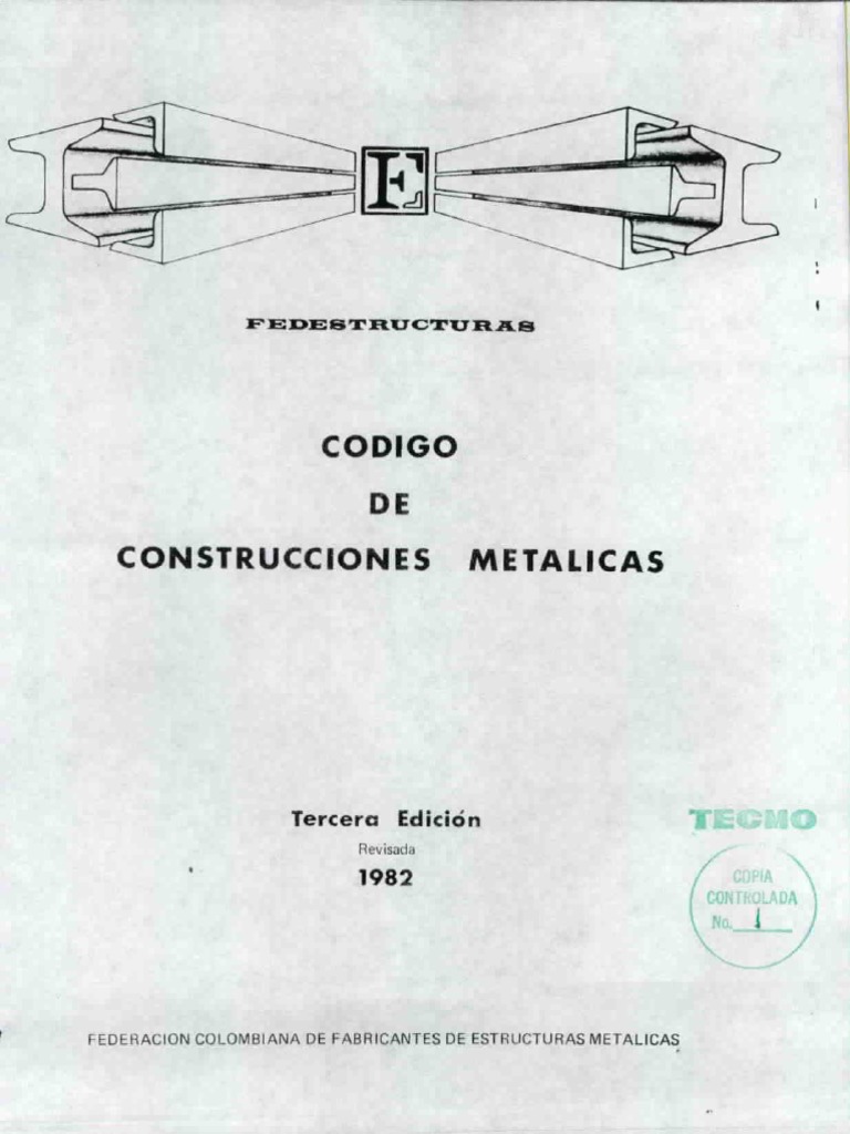Codigo de Construcciones Metalicas | PDF