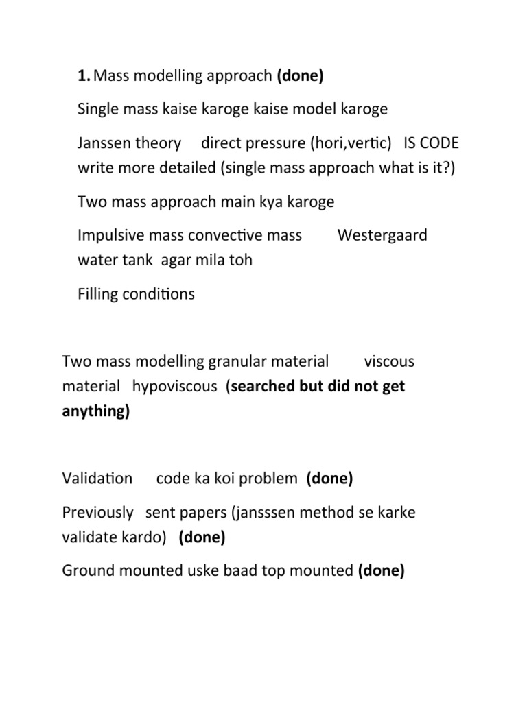 Mass Modelling Approach (Done) | PDF | Teaching Methods & Materials