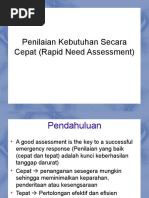 Contoh - RHA (Rapid Health Assesment) | PDF