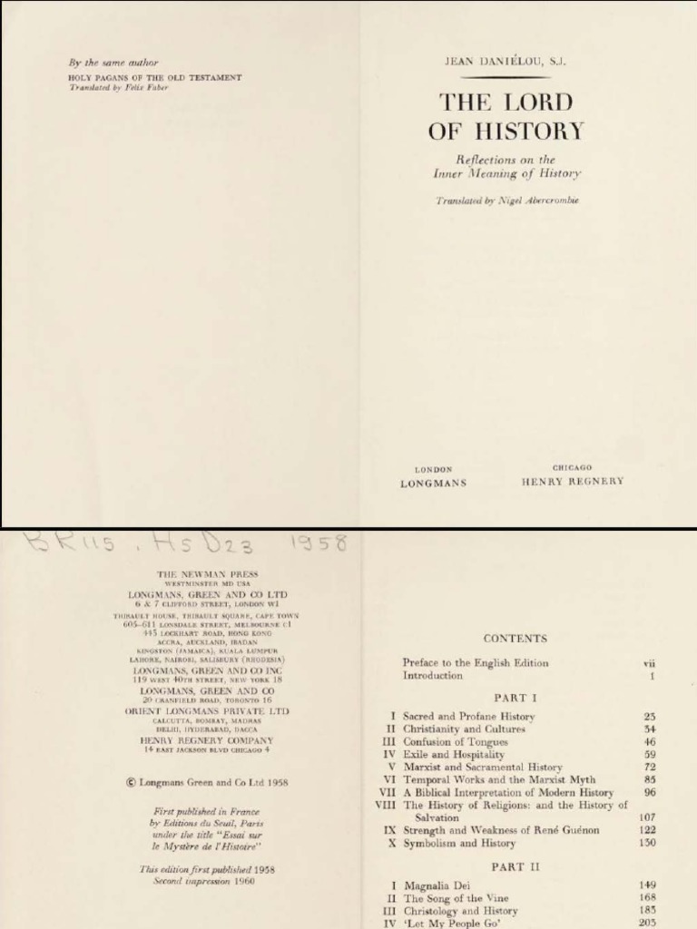 The Lord of History | PDF
