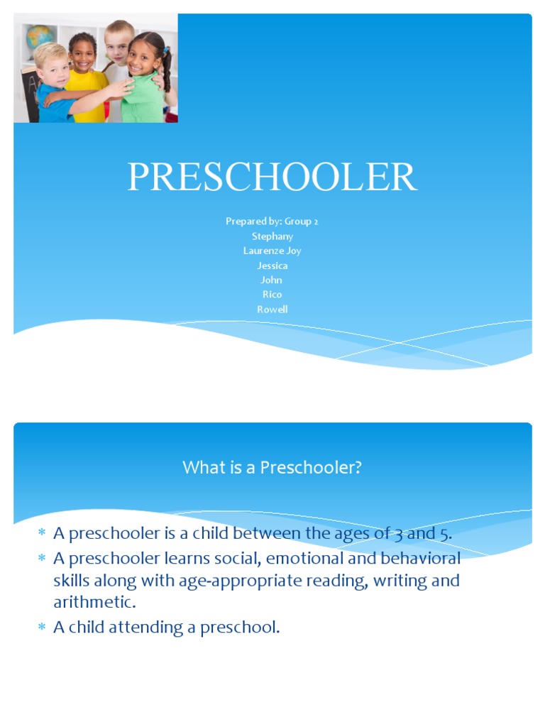 A Comprehensive Overview of Preschool Development and Learning | PDF ...