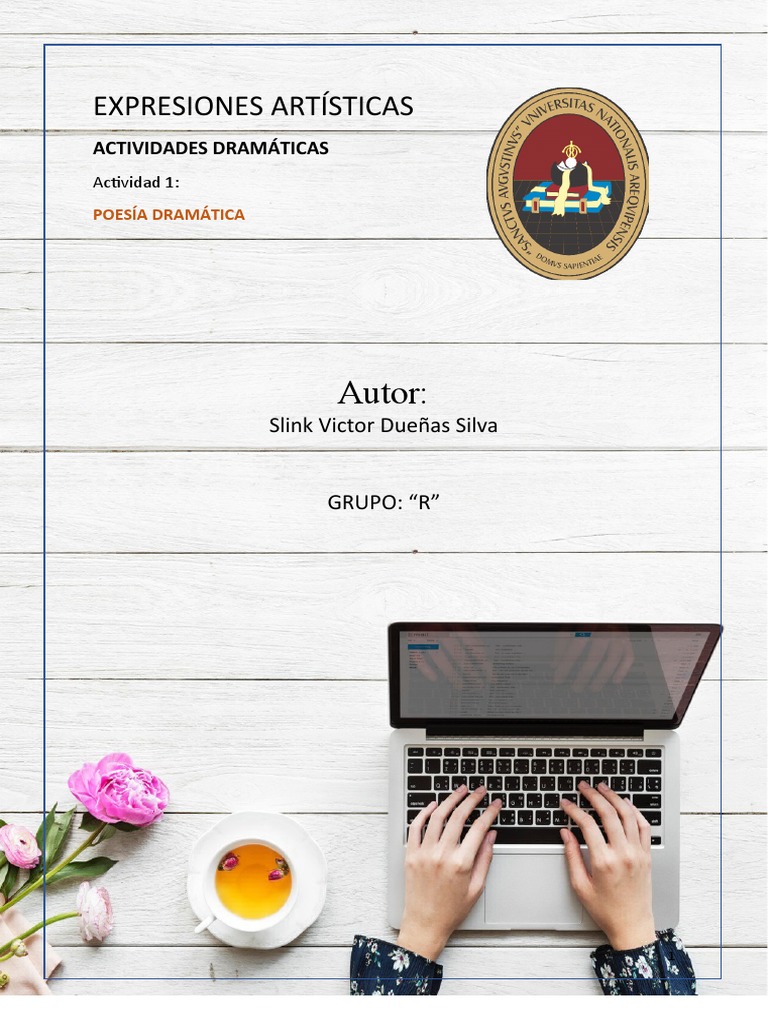 Tarea Poesía Dramática | PDF