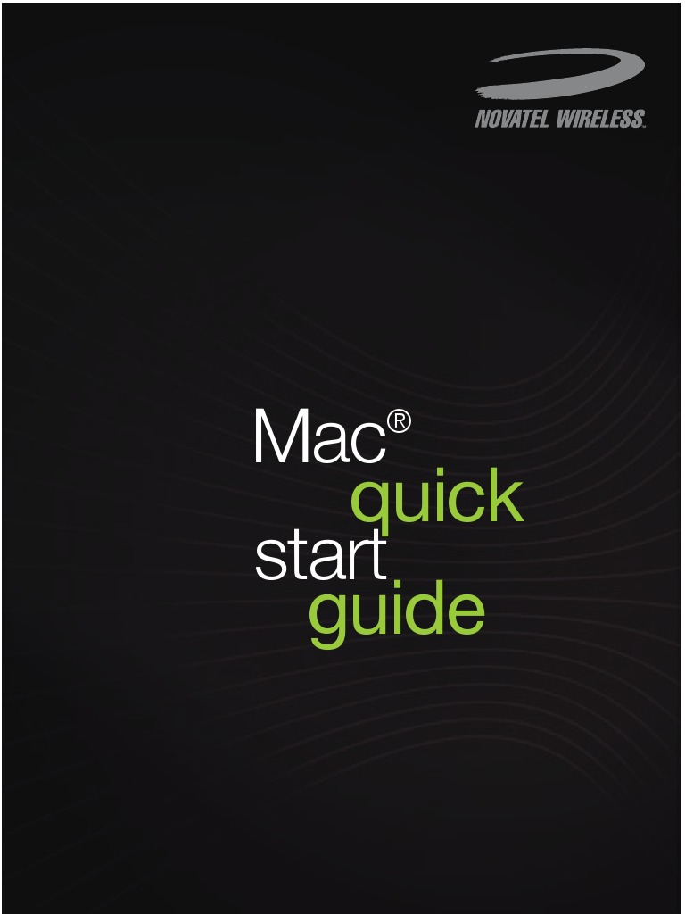 Mac Start: Quick Guide | PDF | Mac Os X Leopard | High Speed Packet Access