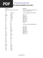 LAPBOOK. Irregular Verbs 1 | PDF